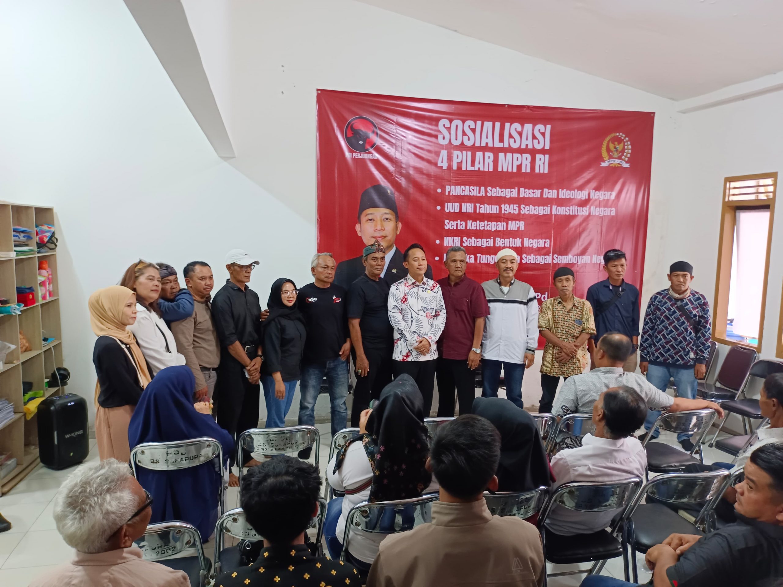 Denny Cagur Gelar Sosialisasi Empat Pilar Sebagai Media Penguat Kesadaran Berbangsa dan ...