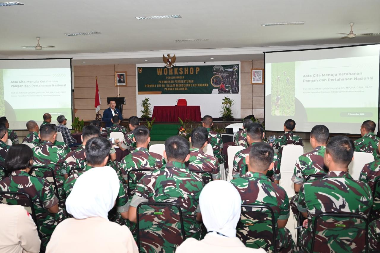 SECAPA TNI AD dan Prof. Dr. Achmad Tjachja Nugraha Dorong Kemandirian ...